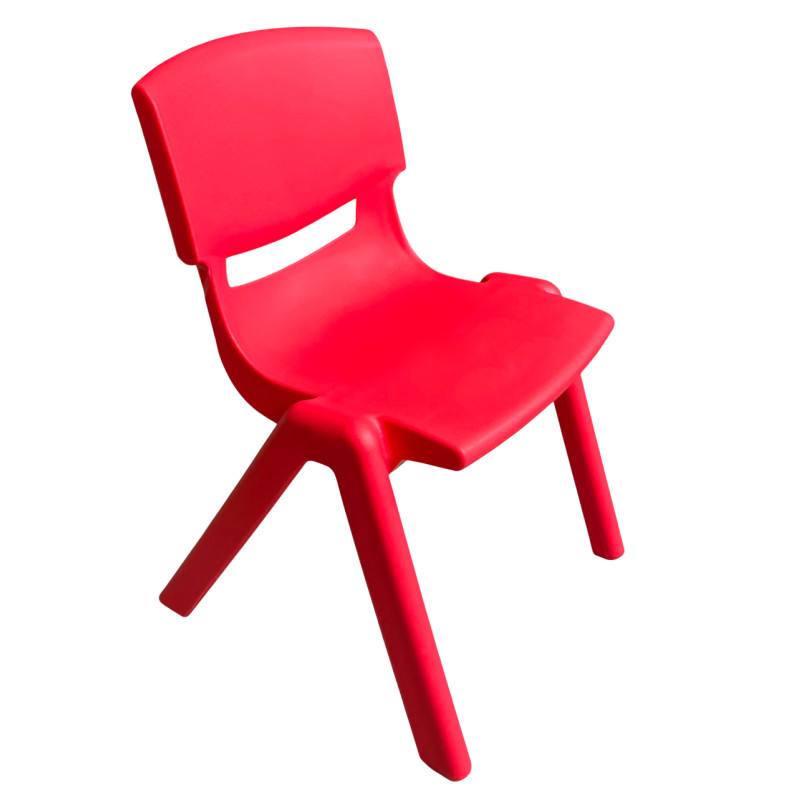 Scaun din plastic colorat