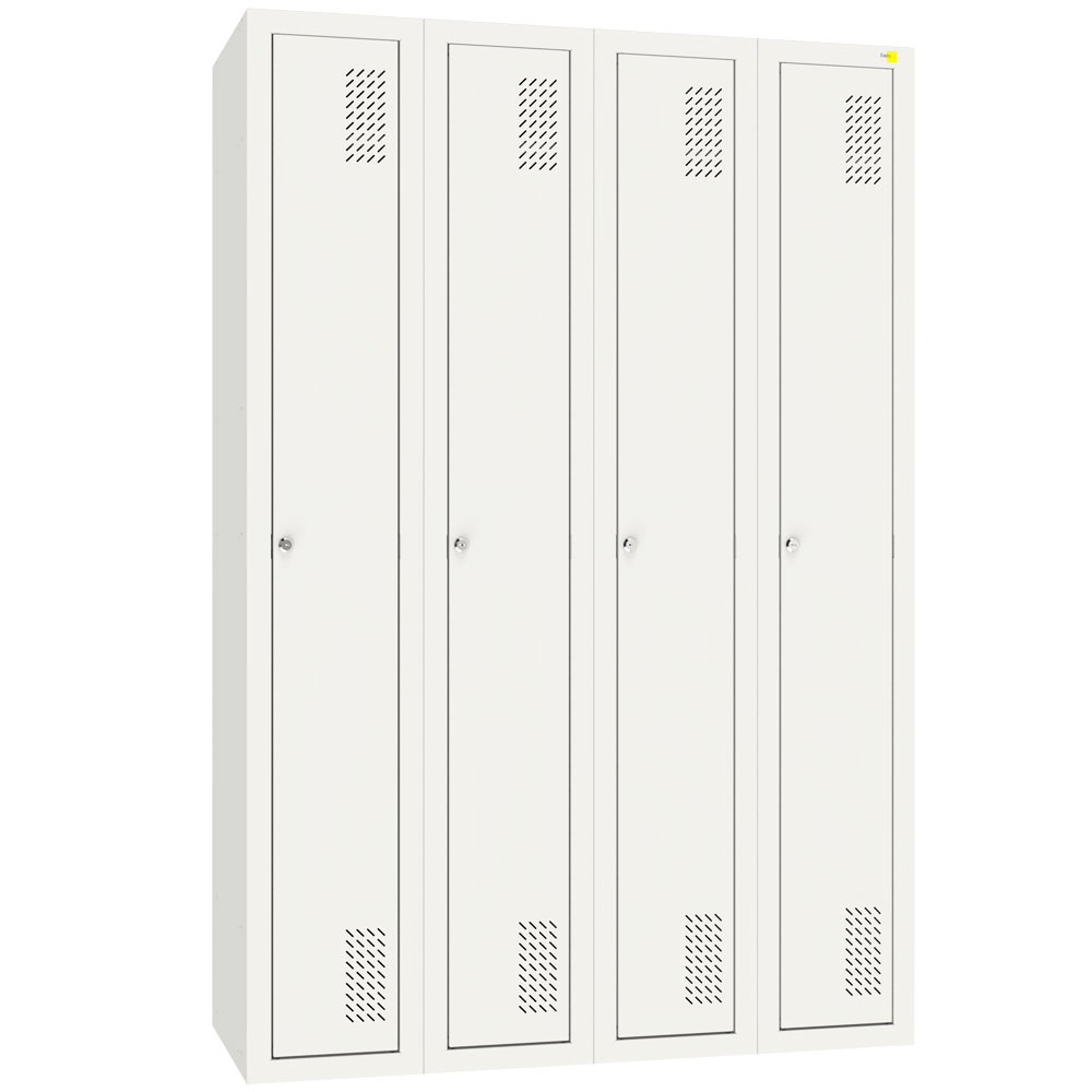 Vestiar metalic pentru haine cu 4 secții